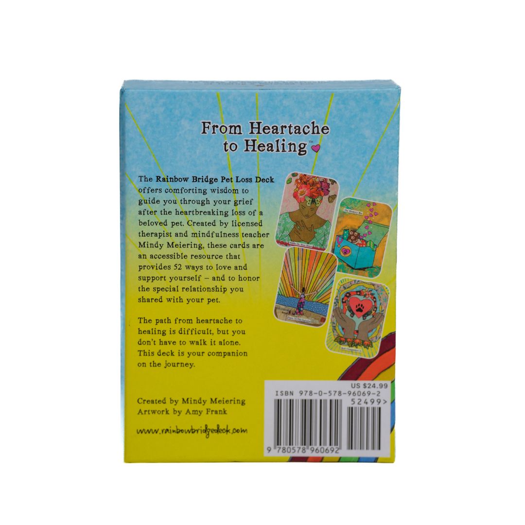 Rainbow Bridge Pet Loss Deck